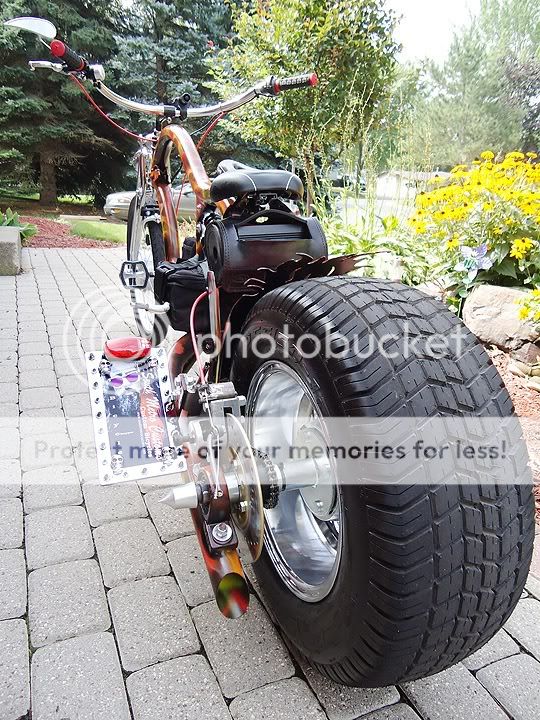 Flaming Horse Fat Tire Chopper | Motorized Bicycle Engine Kit Forum