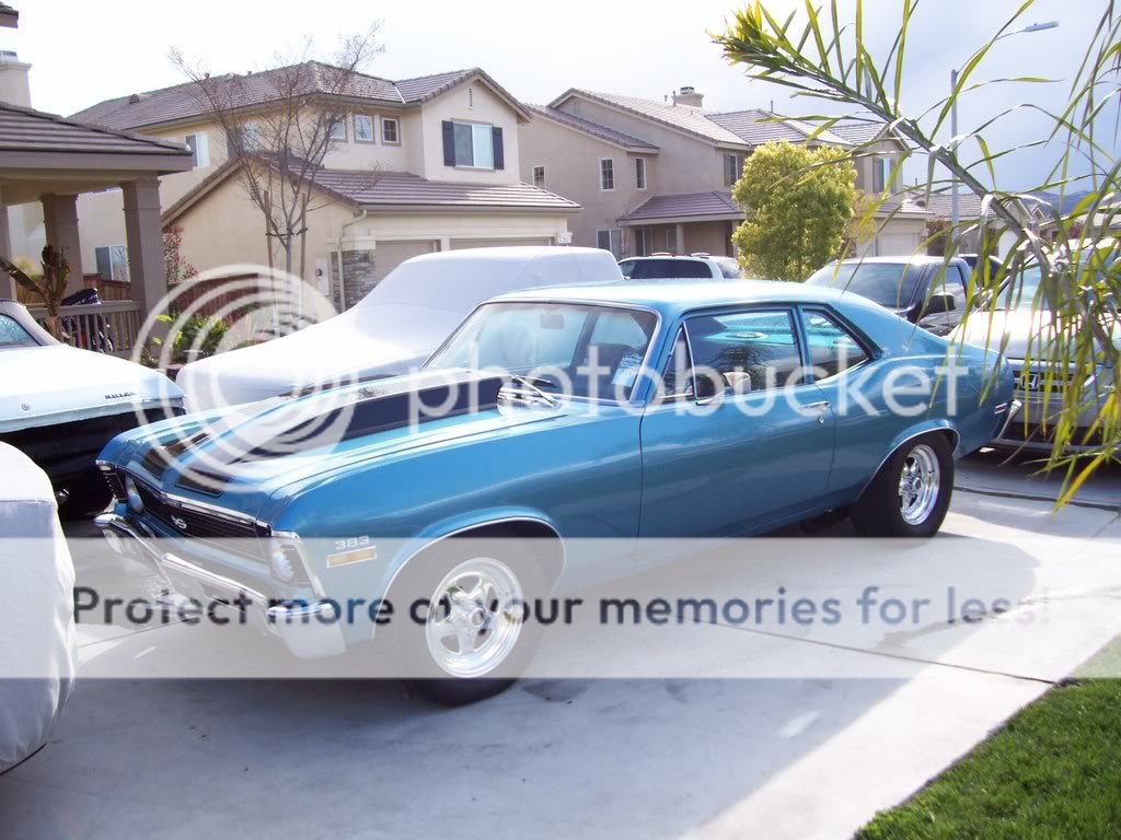 do you guys like my new 17''wheels and tires on my 1st gen nova | Chevy ...