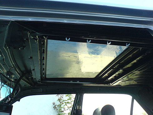 Glass Sunroof: W210 to W124 Conversion Project | Mercedes-Benz Forum